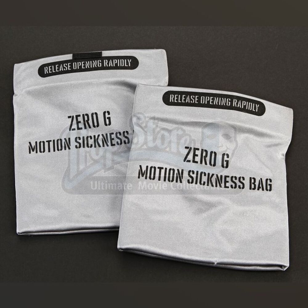ENDER'S GAME - Pair of Zero Gravity Motion Sickness Bags 01