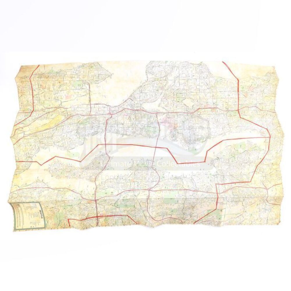 Lot # 304 - S3E13 What Goes Around: Broussard's Map of the Seattle Colony