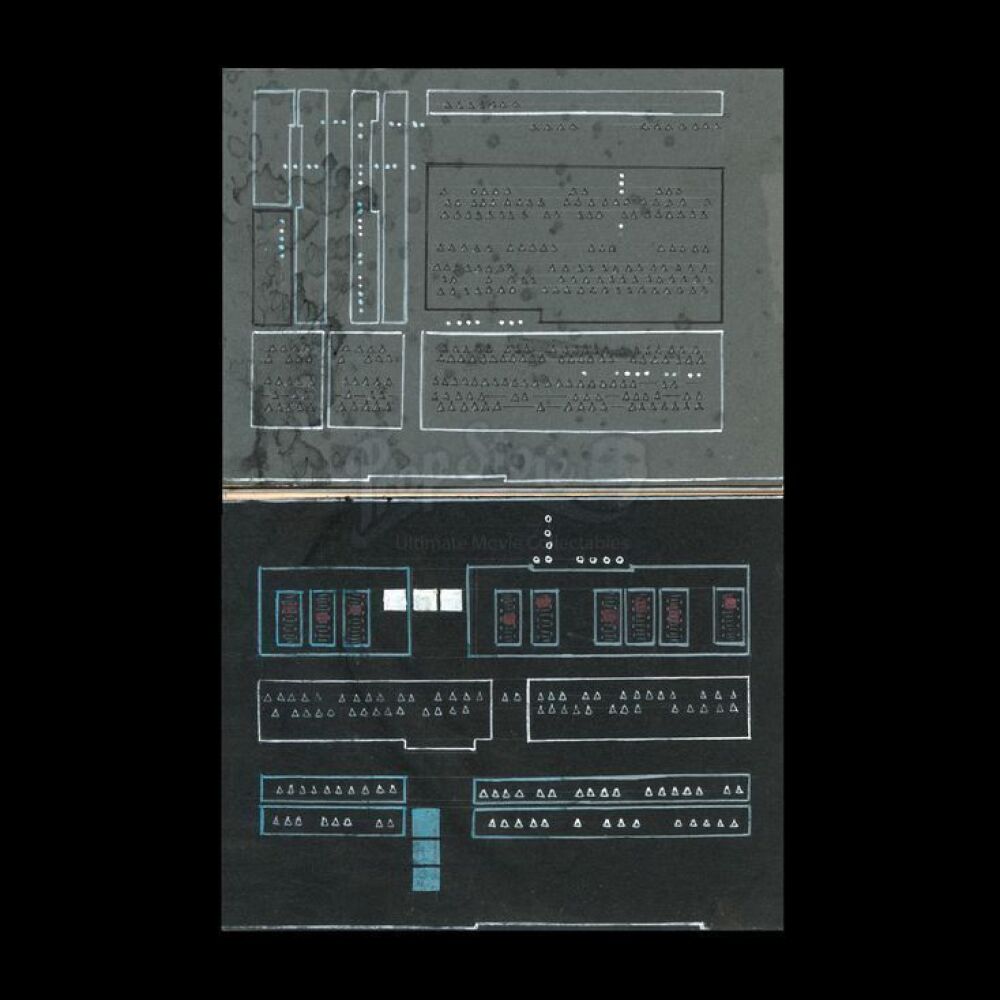 Lot # 10 - Harry Lange Auction - Interior Instrumentation Acrylic Panel ...