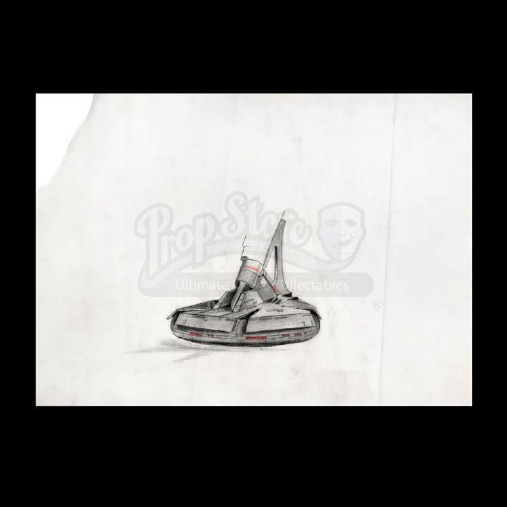 Lot # 44 - Harry Lange Auction - Hand-Drawn Coloured Undercarriage Foot ...