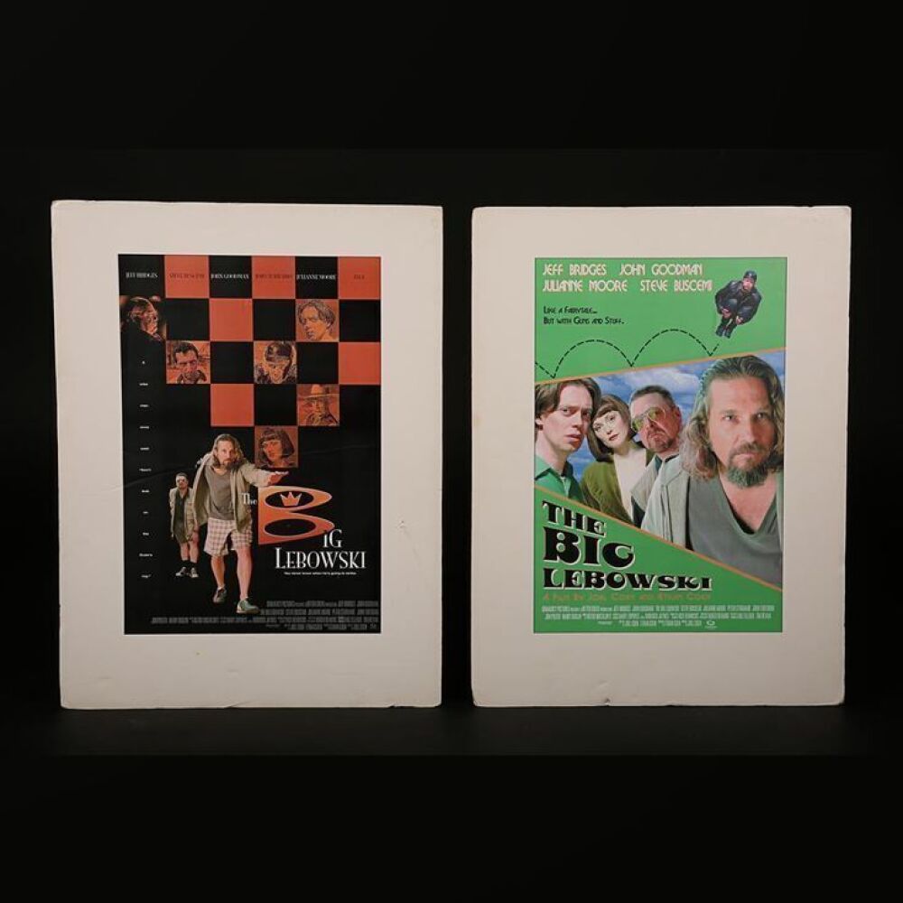 Lot #326 - THE BIG LEBOWSKI (1998) - Two US Concept One-Sheet Designs 1997