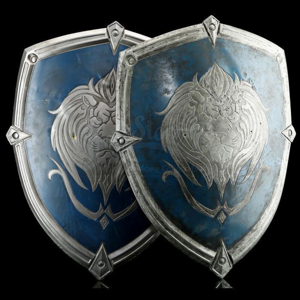 Lot # 130: Two Stormwind Castle Decor Shields