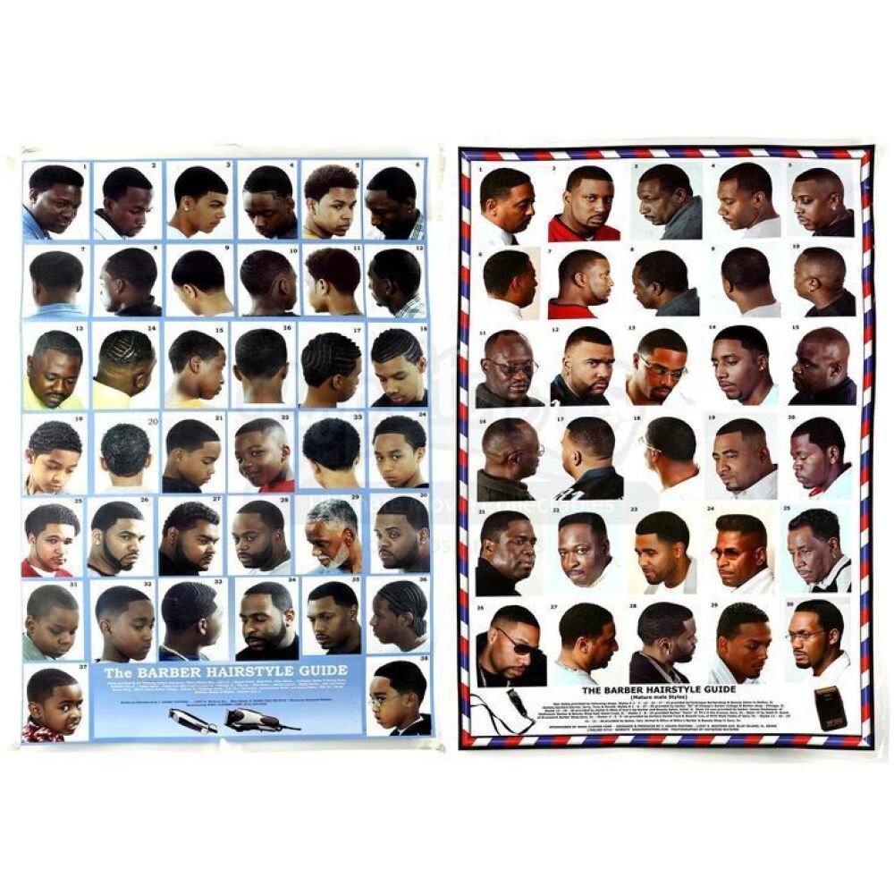 Lot # 454: Pair of Pop's Barber Shop Posters