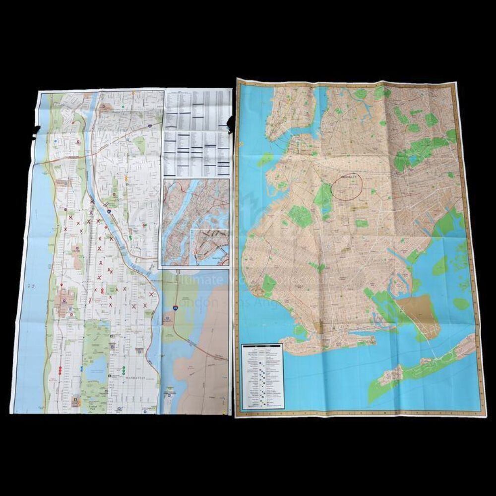 Lot # 653: Luke Cage's Drug Tracking Maps