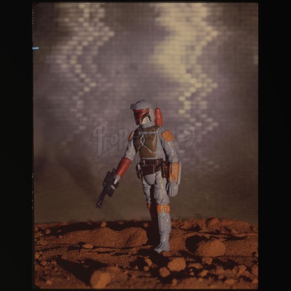 Lot # 135: Boba Fett Figure Kenner Photo Transparency (4 x5 )
