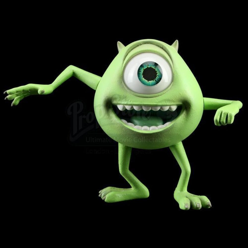 Lot # 592: Hand-Painted Large Talking Mike Wazowski Prototype