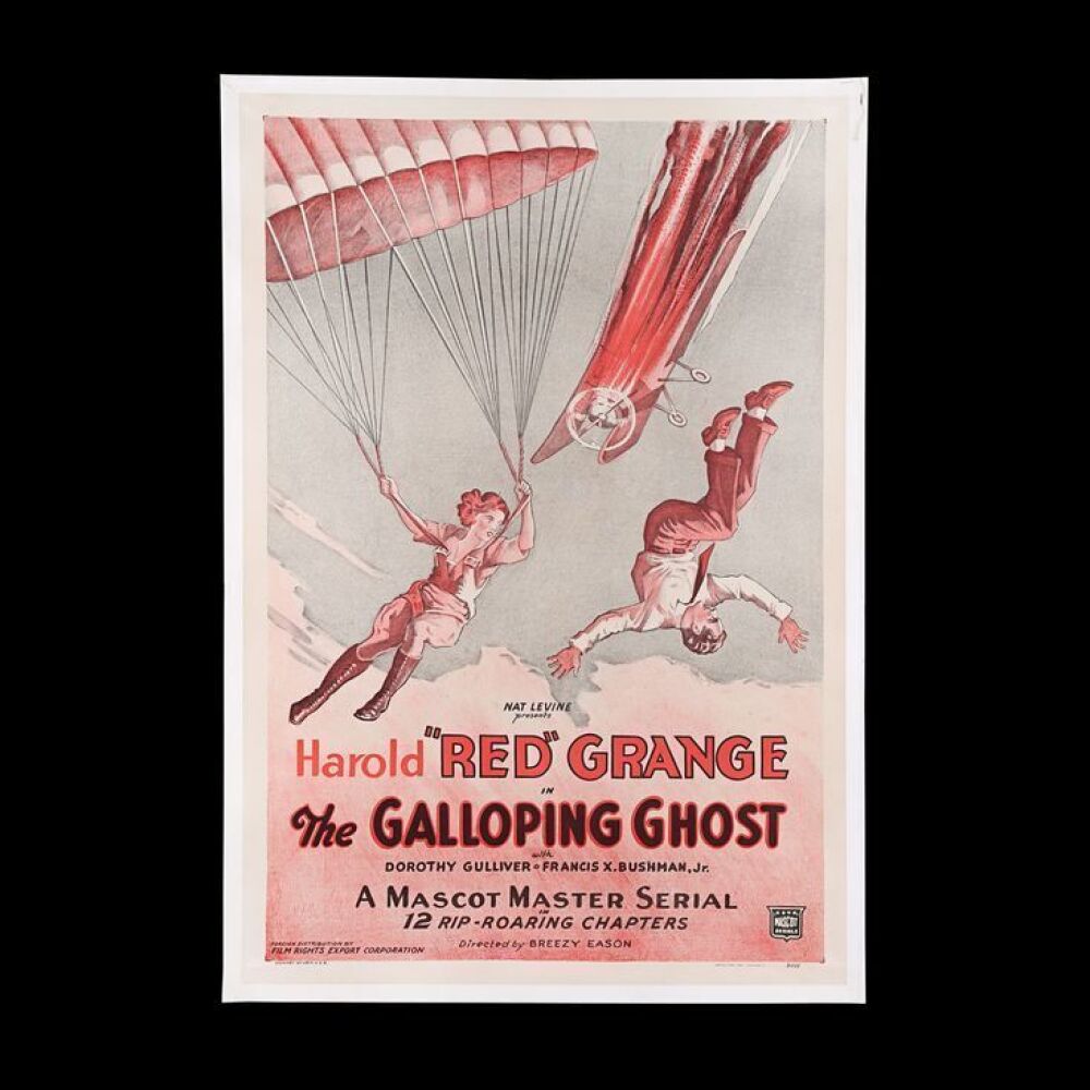 Lot #45 - THE GALLOPING GHOST (1931) - US One-Sheet Poster, c.1930s Re ...