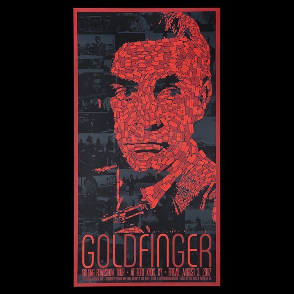 Lot #104 - GOLDFINGER (1964) - Carter-Jones Collection: Mondo Poster, 2007