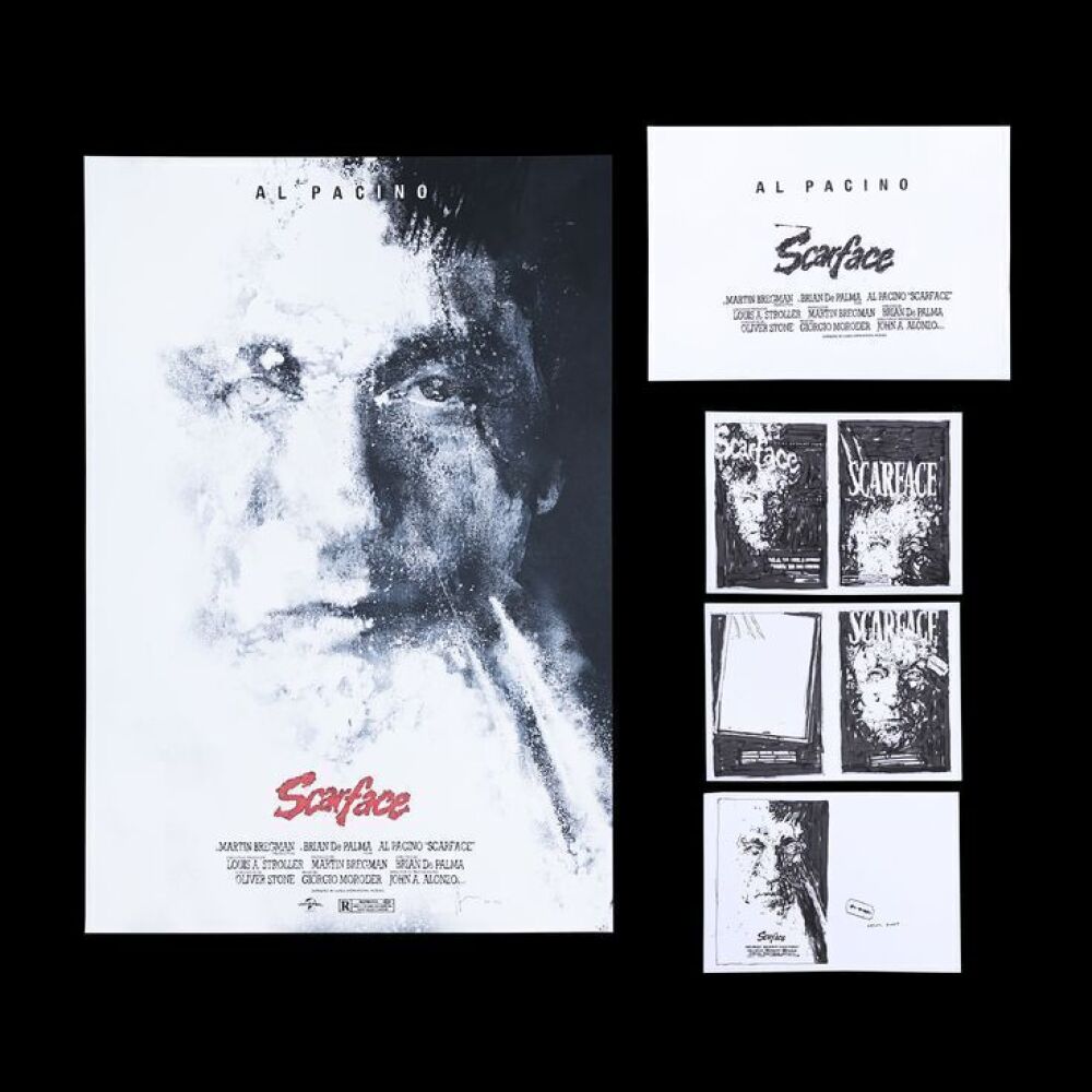 Lot #217 - SCARFACE (1983) - Jock Collection: 'Private Commission ...