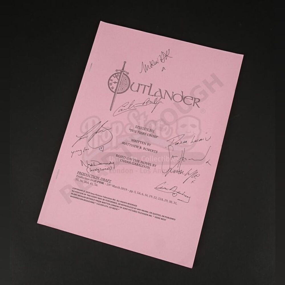 Lot #7 - Outlander Charity Script Auction - Maria Doyle Kennedy's Cast ...