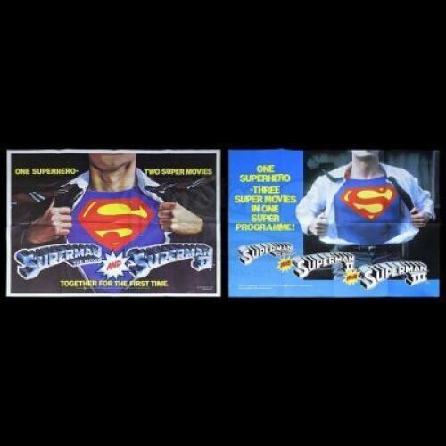 SUPERMAN TRILOGY (1978-83) - Superman I/II Double Bill and Superman I ...