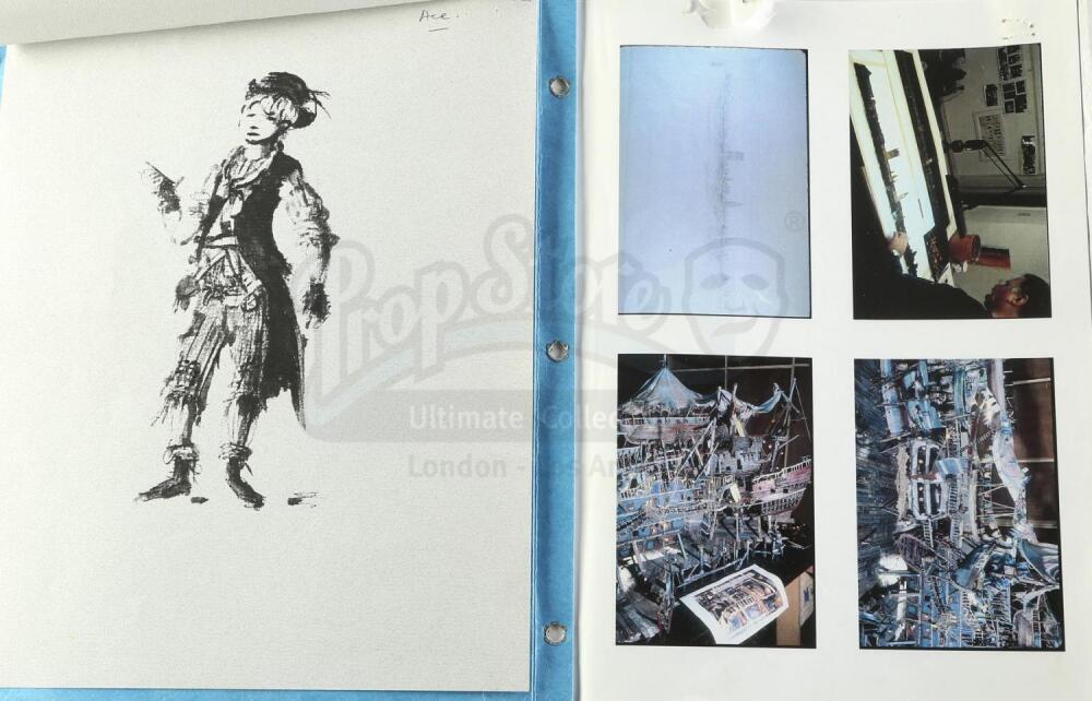 Lot #340 - HOOK (1991) - Set of Reference Photographs and Illustrations