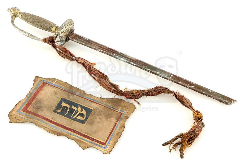 Lot #205 - Marvel's Agents of S.H.I.E.L.D. - Maveth Hebrew Scroll and Sword