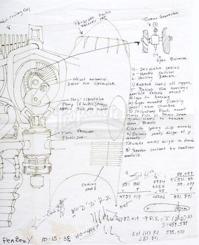 Lot #594 - THE ROCKETEER (1991) - A. Peevy Peabody's Hand-drawn (Alan ...