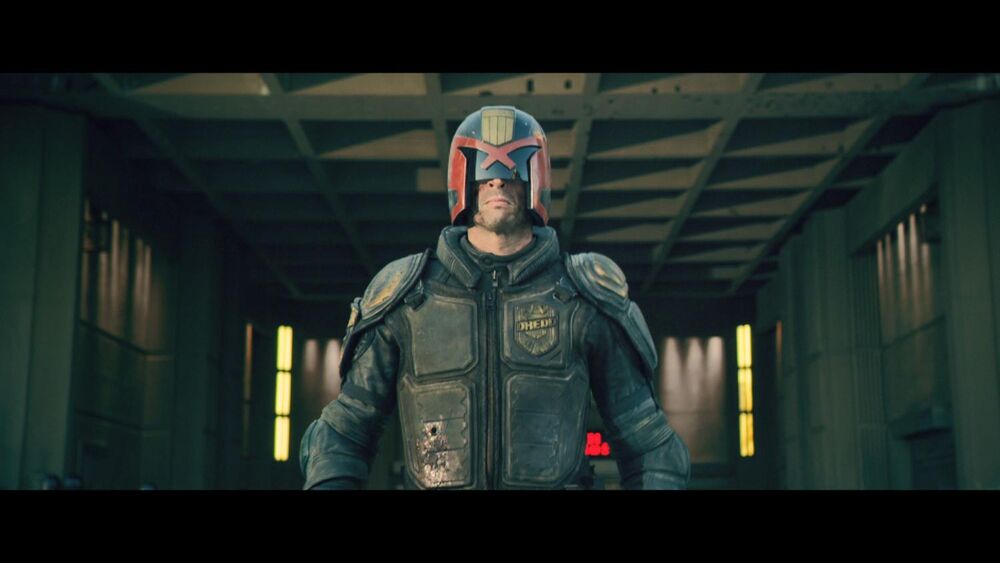Lot #221 - DREDD (2012) - Judge's Dredd's (Karl Urban) Battle-Damaged ...