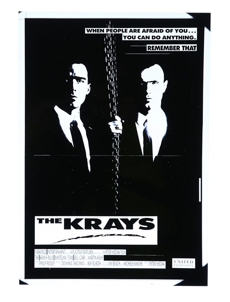 Lot #114 - THE KRAYS (1990) - FEREF ARCHIVE: Original Poster Concept ...