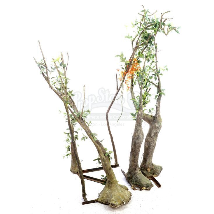 Lot # 76: ANNIHILATION - Two Stand-In Human Shaped Trees