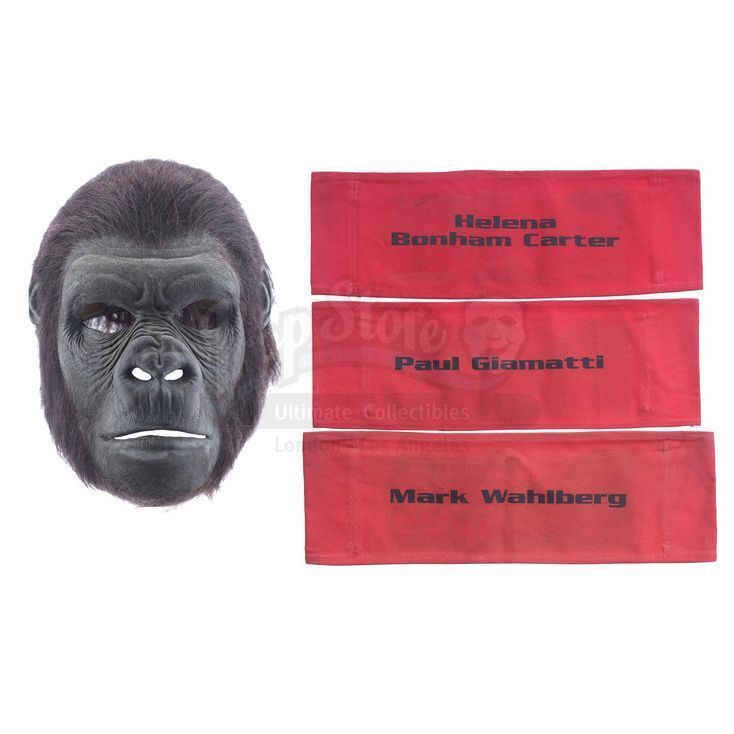 Lot # 967: PLANET OF THE APES (2001) - Stunt Gorilla Mask with Cast ...