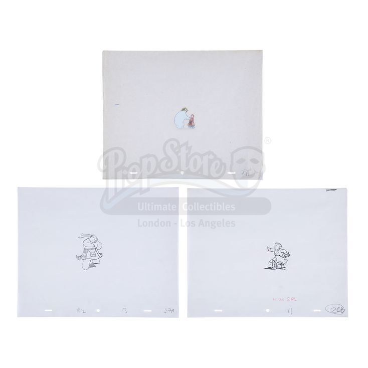 Lot # 1033: THE SNOWMAN (1982) - Dance Sequence Animation Hand-Painted ...
