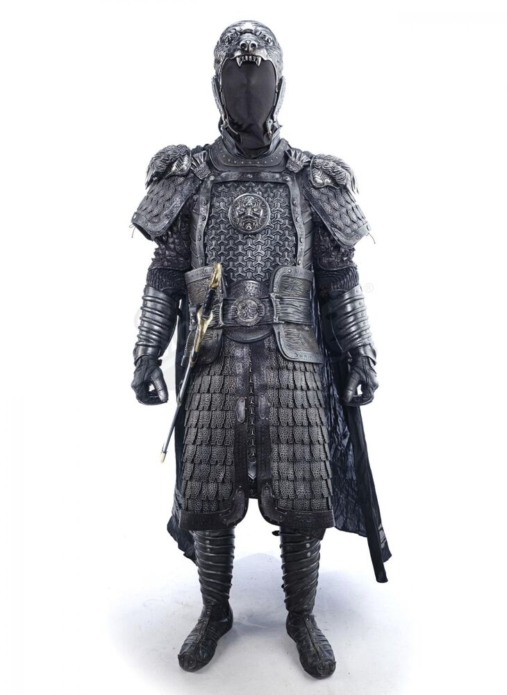 Lot # 306: Black Bear General Shao with Shield and Sword