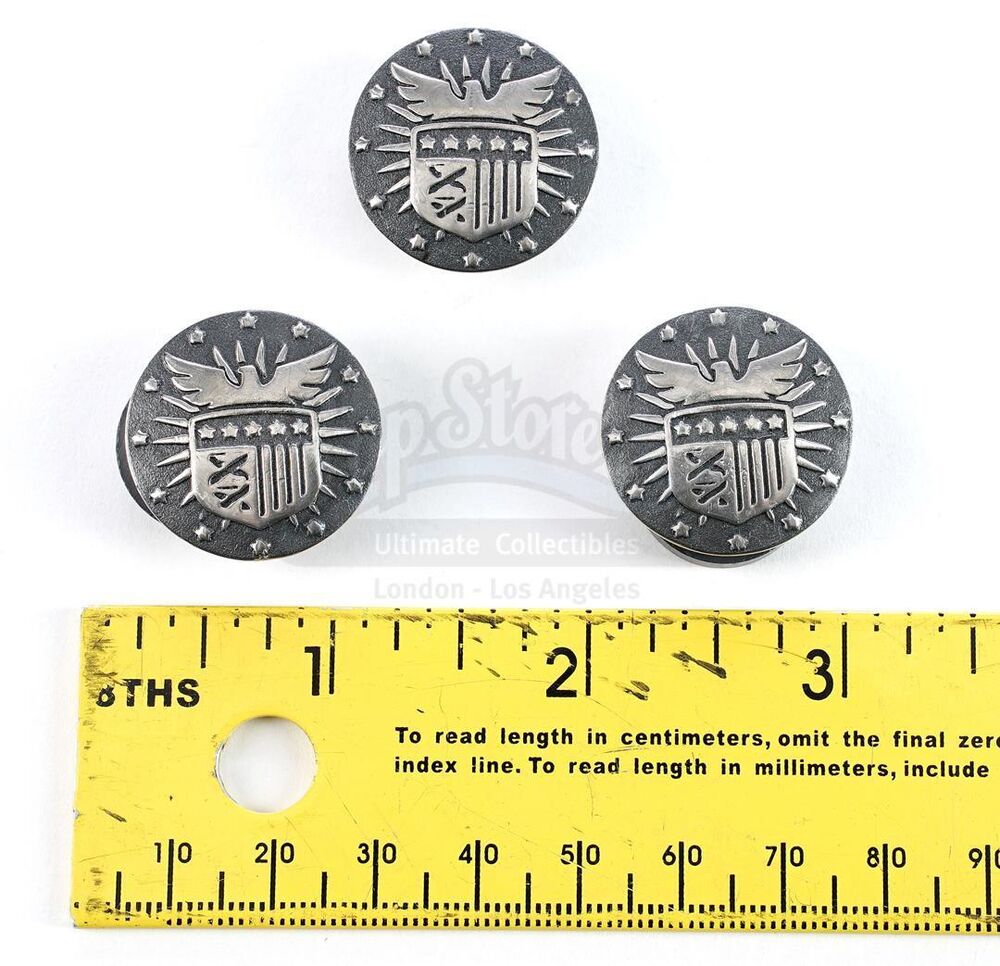 Lot # 68: The Gifted - Sentinel Services Lapel Pins