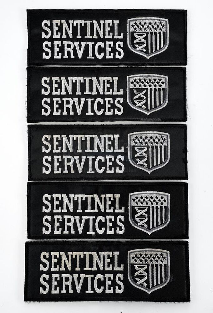 Lot # 258: The Gifted - Collection of Sentinel Services Patches
