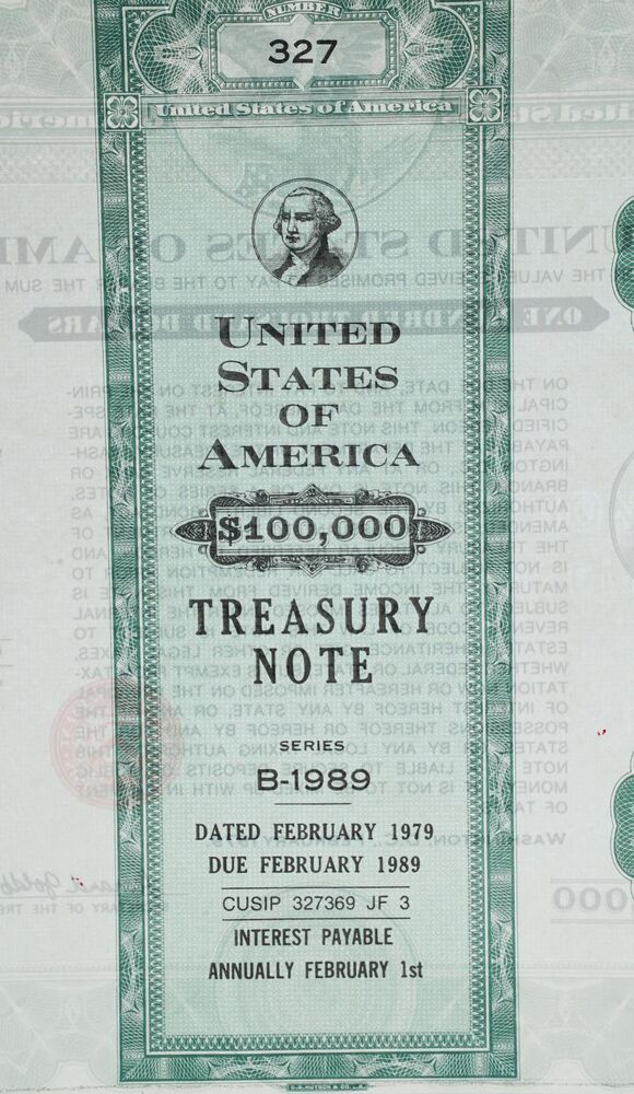 Lot #531 - DIE HARD (1987) - Bearer Bond