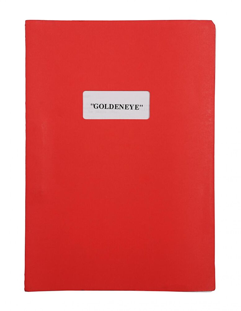 Lot #694 - GOLDENEYE (1995) - Philip Kohler Collection: Scripts ...