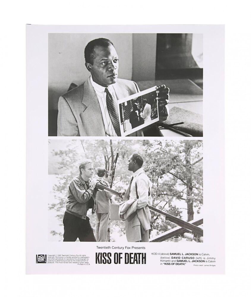 Lot #469 - KISS OF DEATH (1995) - FEREF ARCHIVE: Original Poster ...