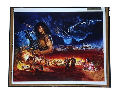Lot #749 - THUNDER (1983) - FEREF ARCHIVE: Original Transparency with 1 ...