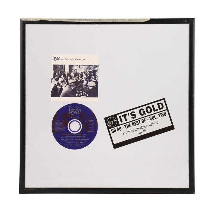 Lot # 8 - UB40 - The Best of UB40 - Volume Two Disc Presentation Display