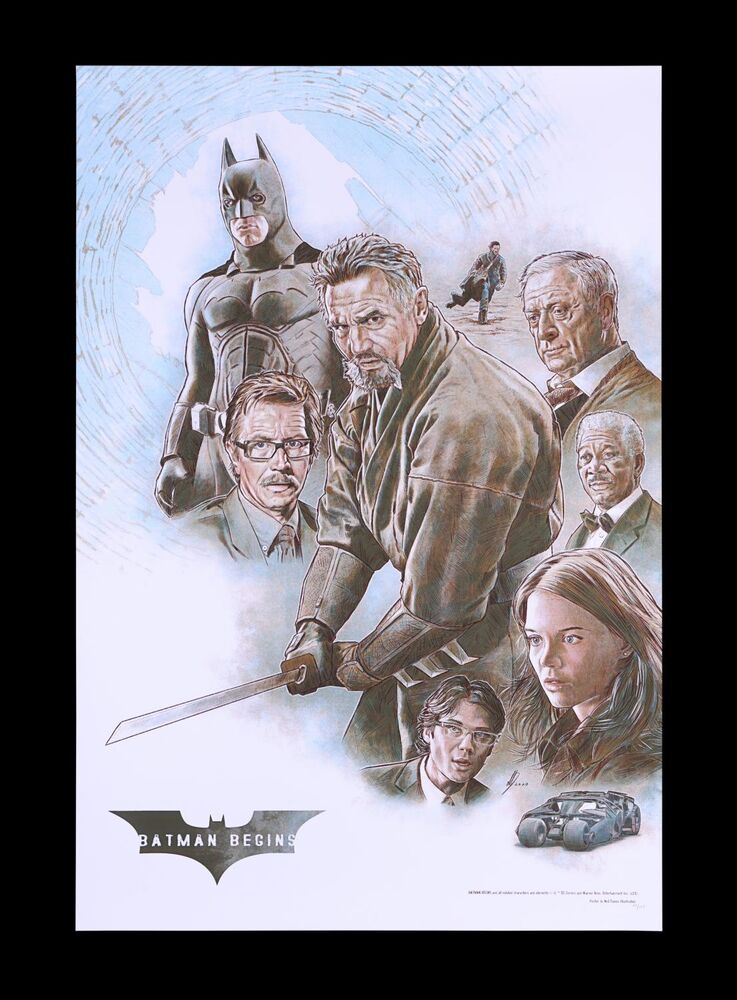 Lot #24 - BATMAN BEGINS (2005), THE DARK KNIGHT (2008), DARK KNIGHT ...