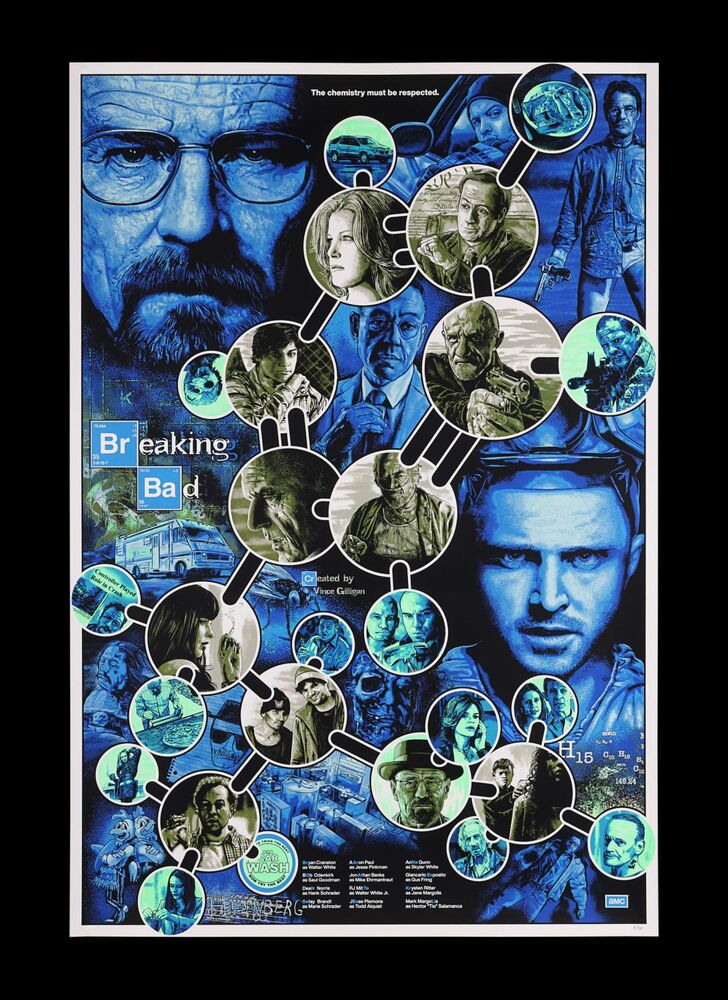 Lot #36 - BREAKING BAD (2008) - Hand-Numbered Limited Edition Lady ...
