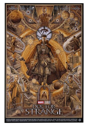 Lot #56 - DOCTOR STRANGE (2016) - Hand-Numbered Limited Edition Gold ...