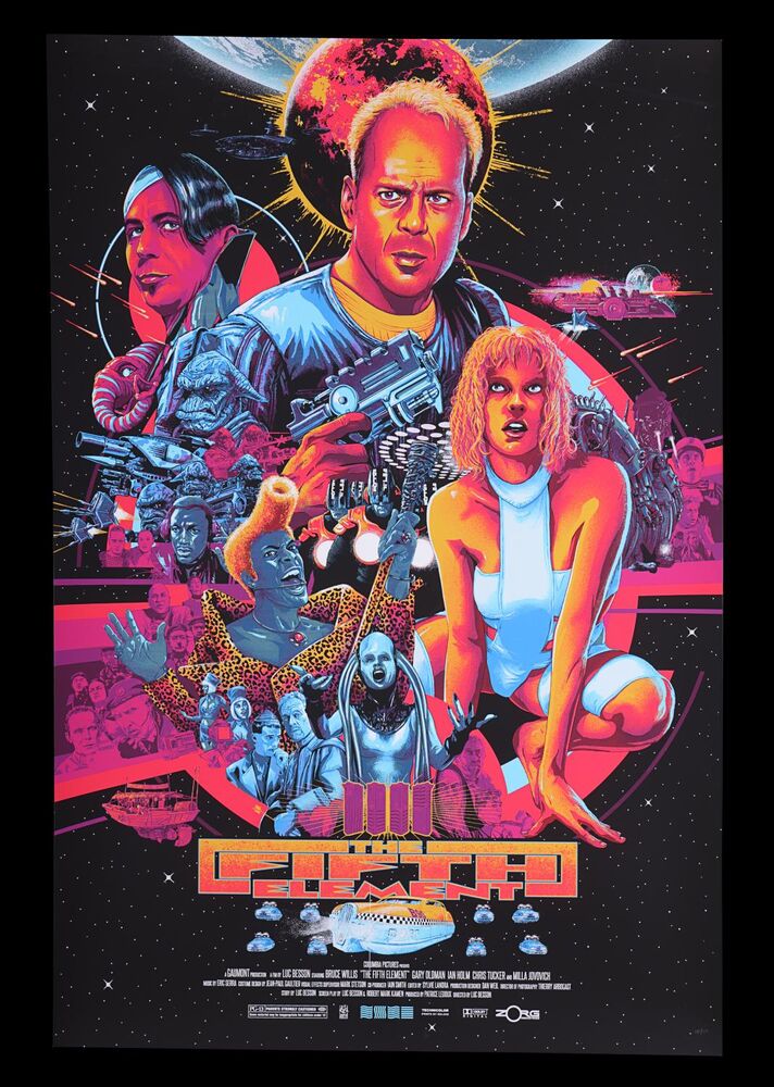 Lot #69 - THE FIFTH ELEMENT (1997) - Hand-Numbered Hero Complex Gallery ...