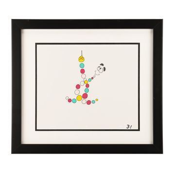 Lot # 1093 : JURASSIC PARK (1993) - Production-Made Mr. DNA Animation Cel