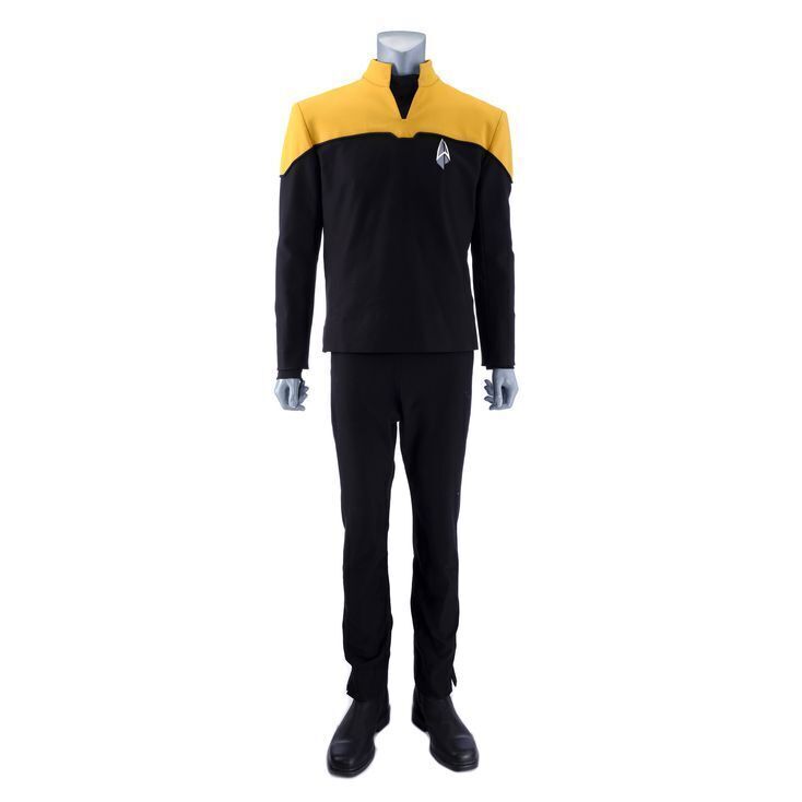 Lot # 26: Season 1 Starfleet 2390s Men's Operations Uniform with ...
