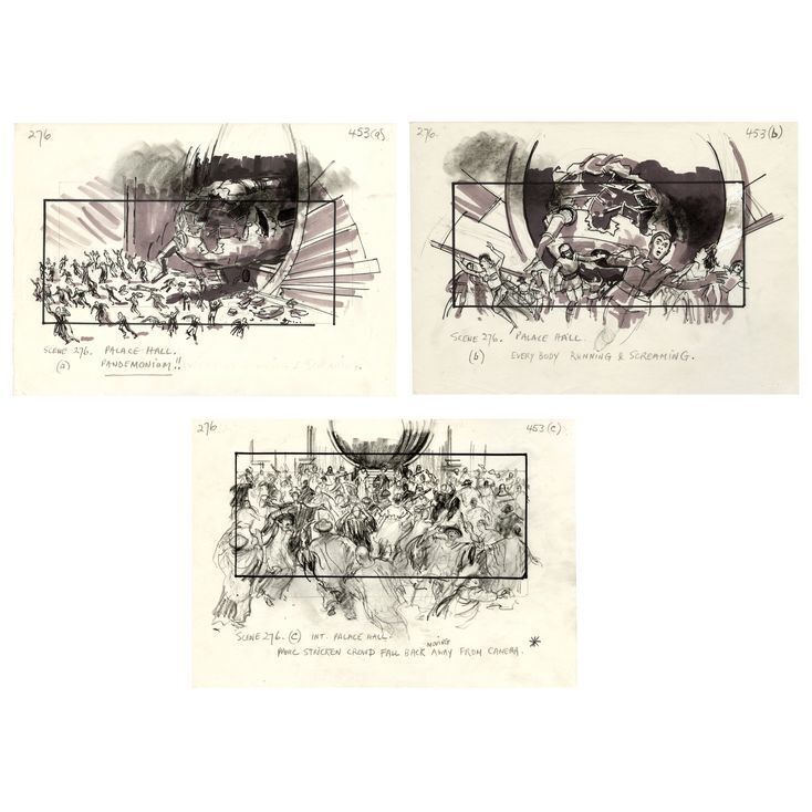 Test - 155318: FLASH GORDON (1980) - Charles Lippincott Collection: Set ...