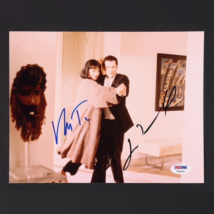 Lot #326 - PULP FICTION (1994) - Uma Thurman and John Travolta ...
