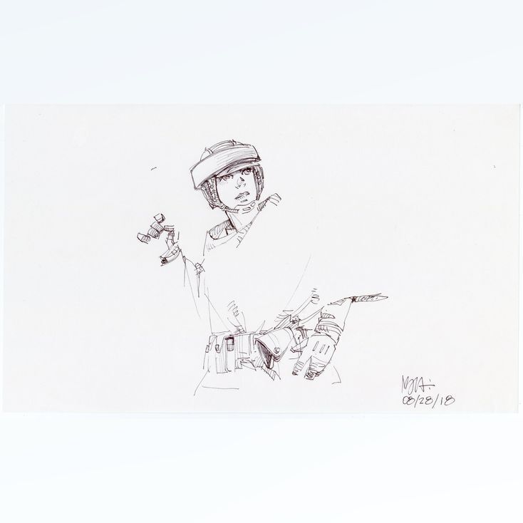 Lot # 846: STAR WARS: RETURN OF THE JEDI (1983) - Hand-Drawn Nilo Rodis ...