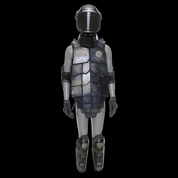 Lot # 122: The Expanse (2015-2022): UN Riot Armor Components