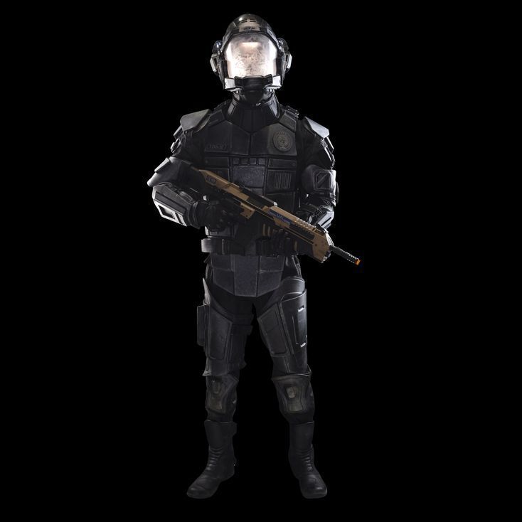 Lot # 293: The Expanse (2015-2022): Glen Miller's UNN Guard Complete ...