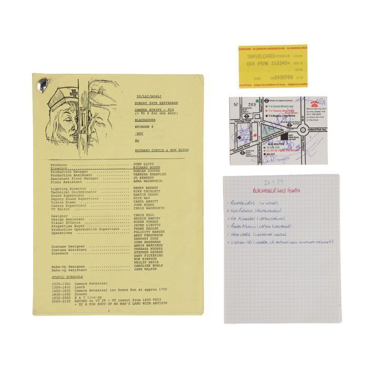 Lot # 944: BLACKADDER GOES FORTH - GENERAL HOSPITAL (1989) - Spy ...