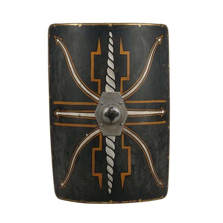 Lot # 1159: GLADIATOR (2000) - Gladiator's Battle of Carthage Shield