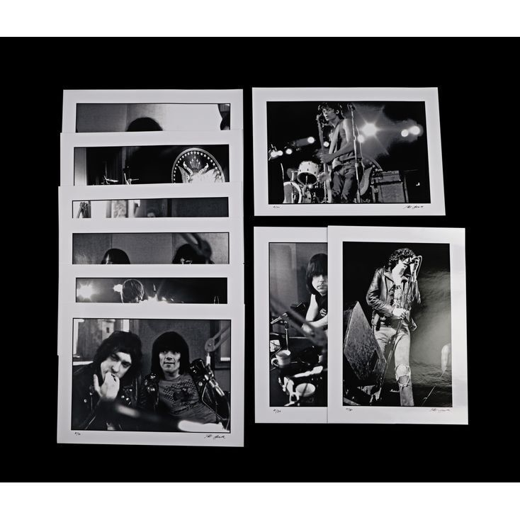 222. Set of Nine Limited Edition Photographs by Peter Cook ### RAMONES