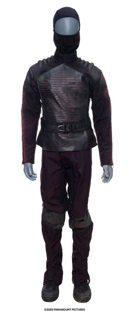Lot #55: Cobra Commando Black Soldier Costume ### SNAKE EYES: G.I. JOE ...