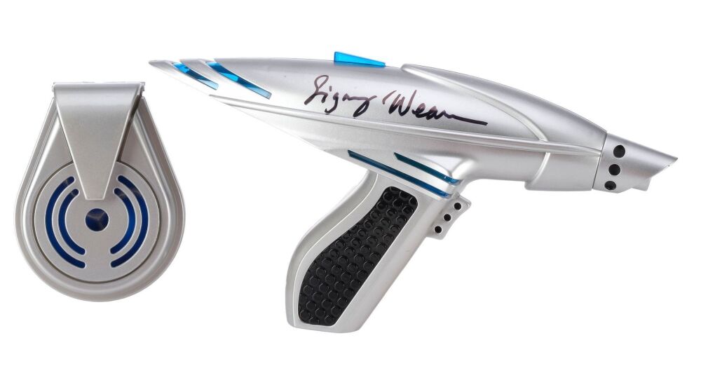 Lot #462: Sigourney Weaver-Autographed Ion Nebulizer and Vox ...