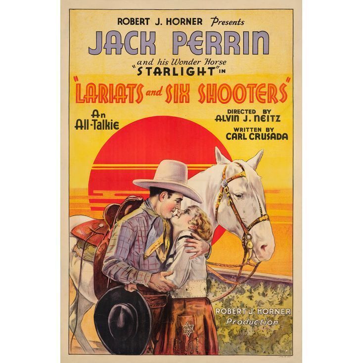 184. One Sheet (27 x 41 ); Stone Lithograph; Fine on Linen ### LARIATS AND SIX SHOOTERS (1931)