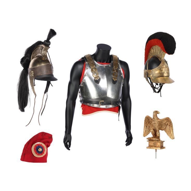 867. Napoleon's (Joaquin Phoenix) Eagle Tent Standard, French and ...