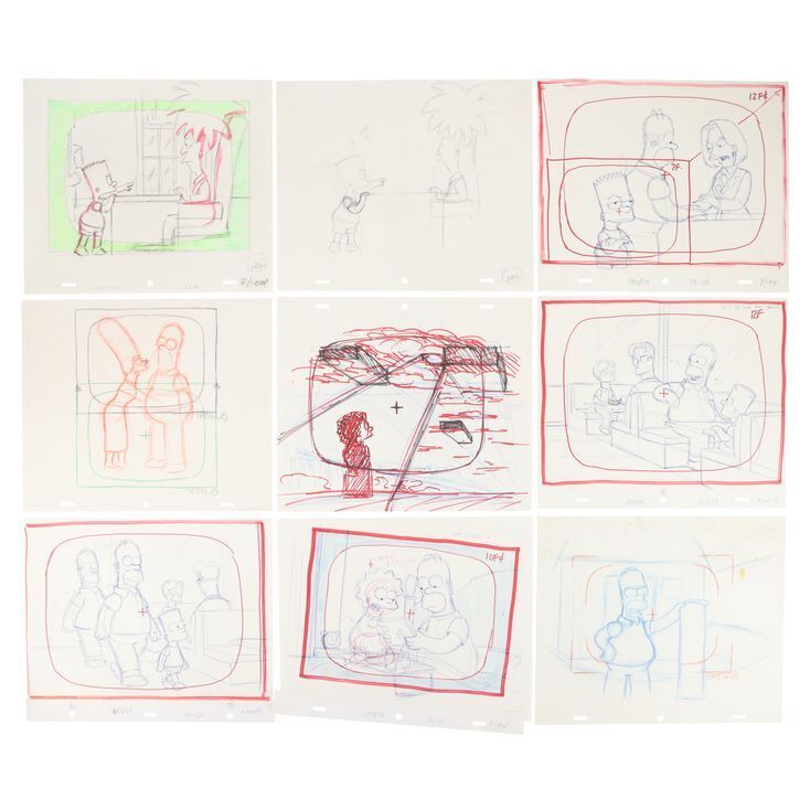 2241. Collection of Multi Character Camera Layouts ### THE SIMPSONS (T ...